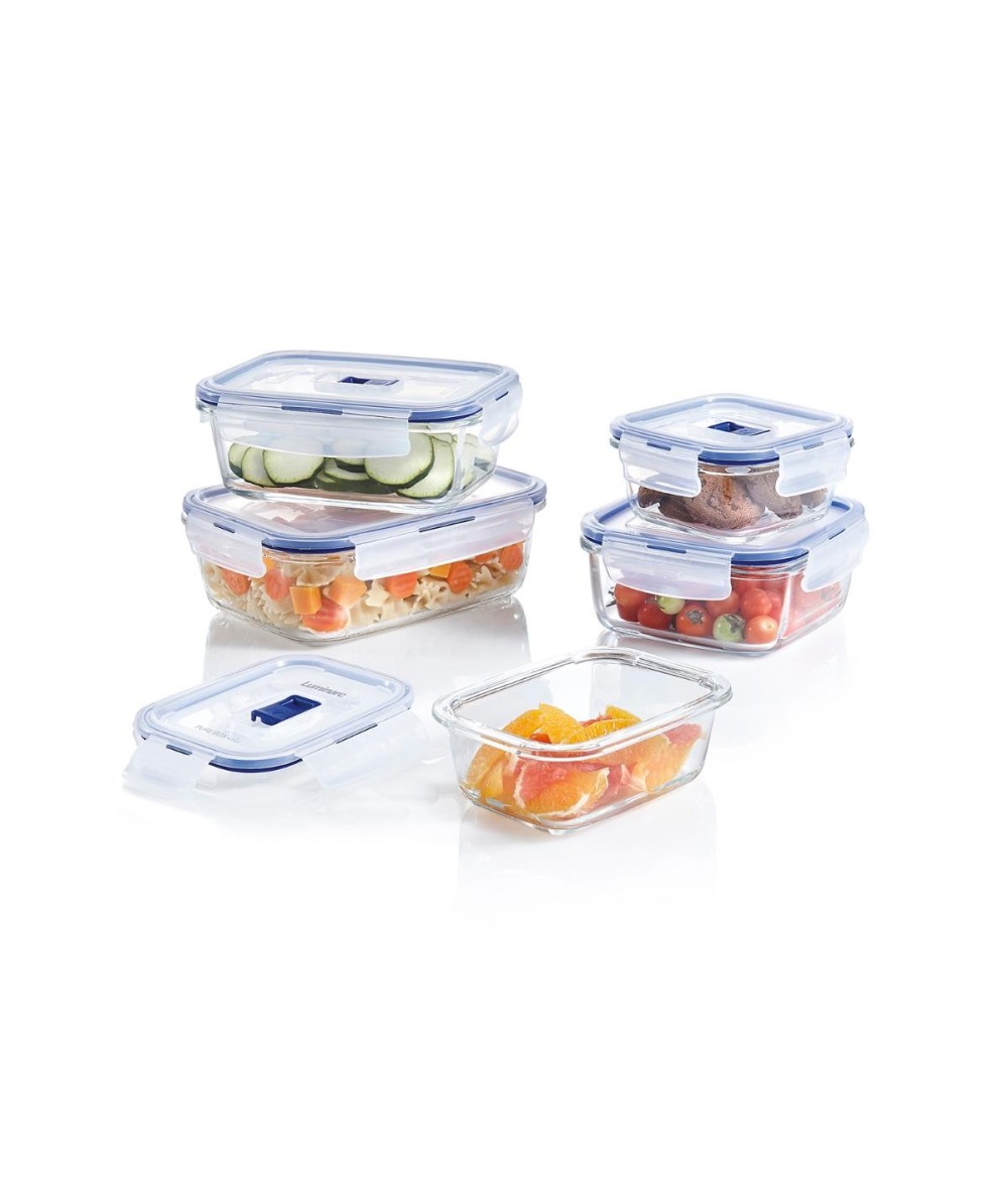 TUPPER LUMINARC PURE BOX RECTANGULAR 19x13CM 122CL