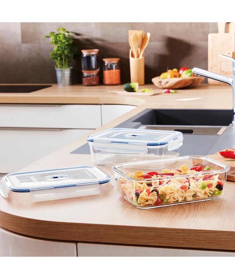 TUPPER LUMINARC PURE BOX RECTANGULAR 19x13CM 122CL